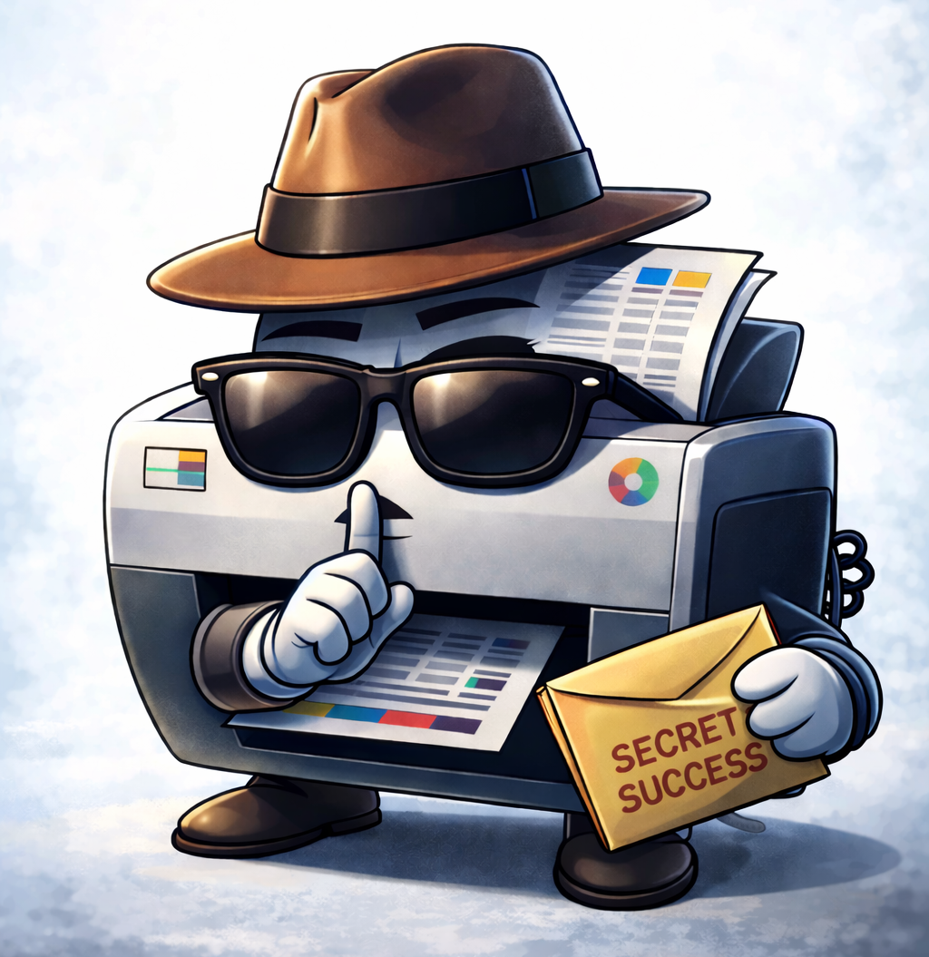 THE SECRET TO (PRINTER) SUCCESS - Think Ink